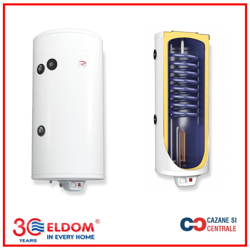 Boiler termoelectric cu o serpentina ELDOM Termo 80 litri