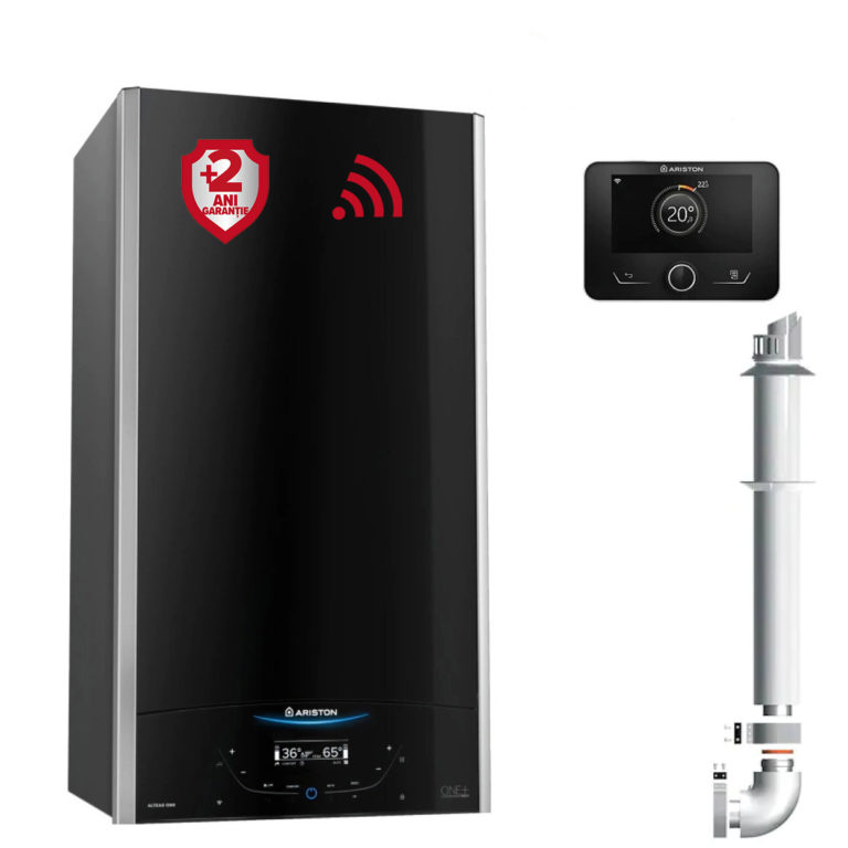 Centrala termica pe gaz in condensare Ariston Alteas One Plus Net 24 kW ...