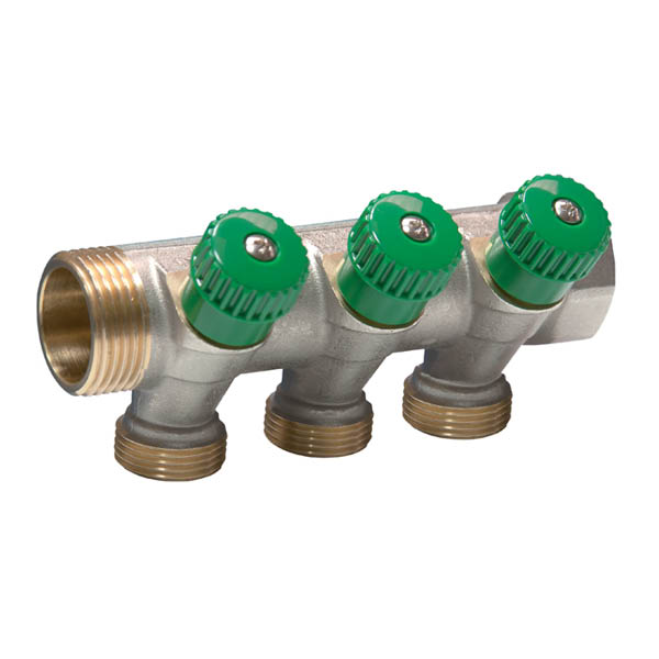 Comisa distribuitor conectabil 3/4″ 3 cai 1/2″ – rosu – CazaneCentrale.ro