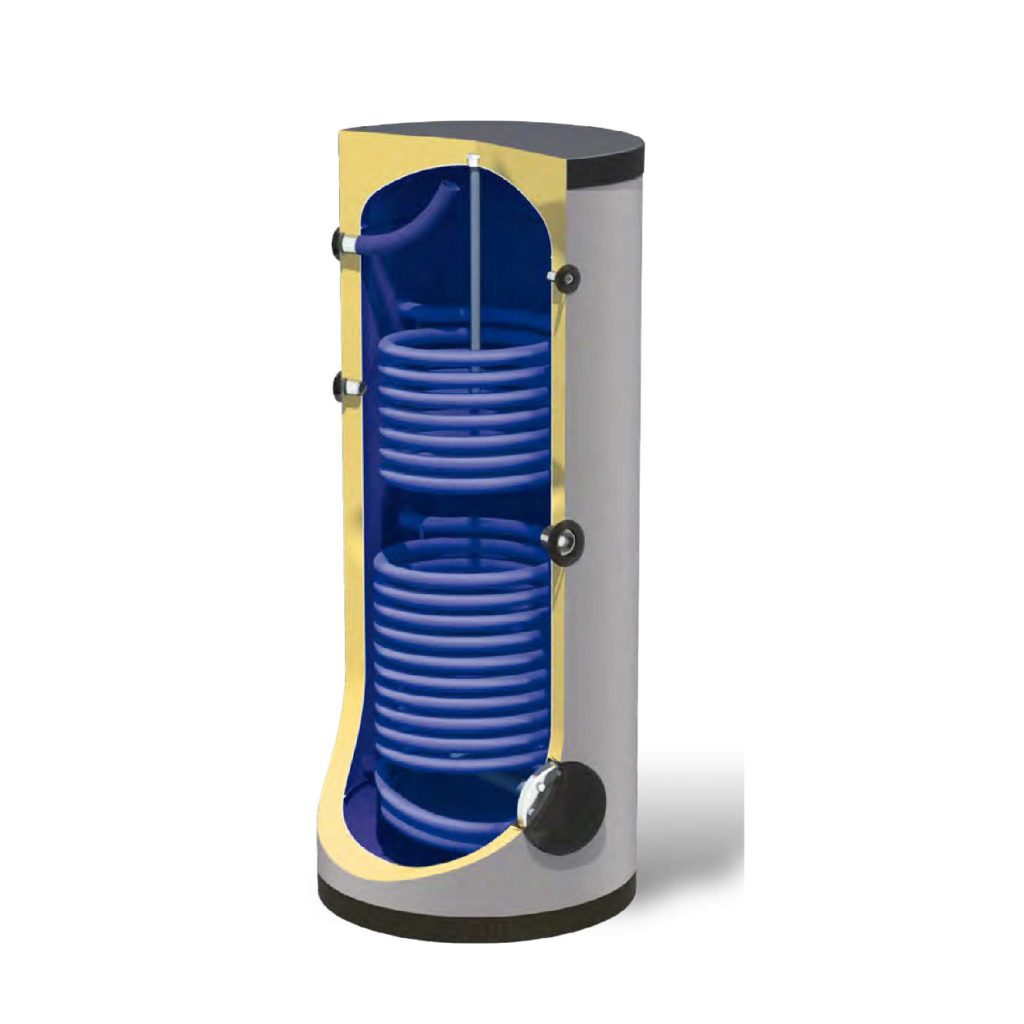 Boiler NOBEL cu 2 serpentine 1000l – CazaneCentrale.ro